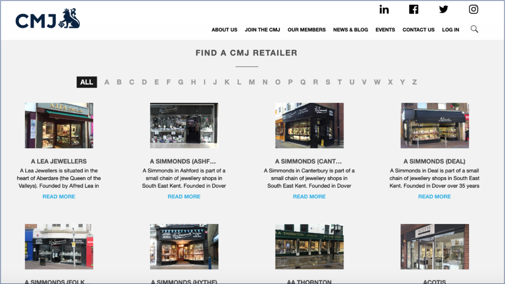 Launching the CMJ’s new-look website – Company of Master Jewellers (CMJ)