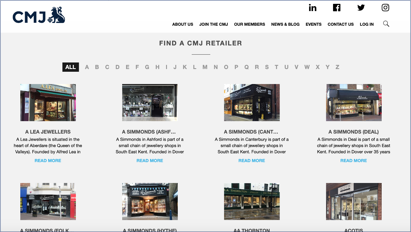 Launching the CMJ’s new-look website – Company of Master Jewellers (CMJ)